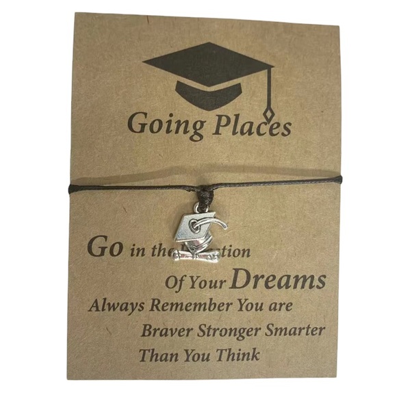 Jewelry | New Graduation Cap With Diploma Graduate Going Places Black ...